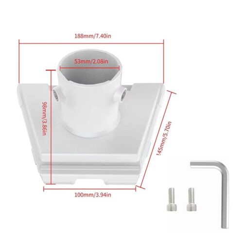 Soporte Plastico reforzado antena satelite Starlink Gen 3 V4 adaptador ...