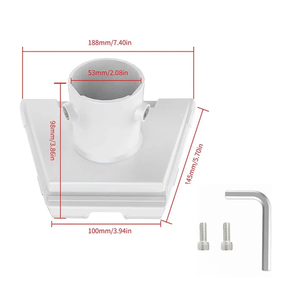 Soporte Plastico reforzado antena satelite Starlink Gen 3 V4 adaptador ...